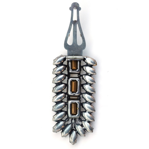 Sylvia | Jewelry | Authentic Vintage Fake Diamond Costume Brooch | Poshmark